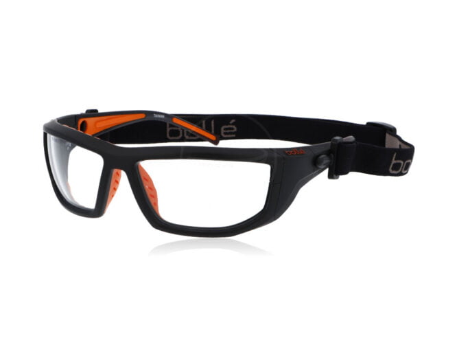 Bollé Playoff Black Orange | PADELBRIL | Mijnsportbrilshop.nl