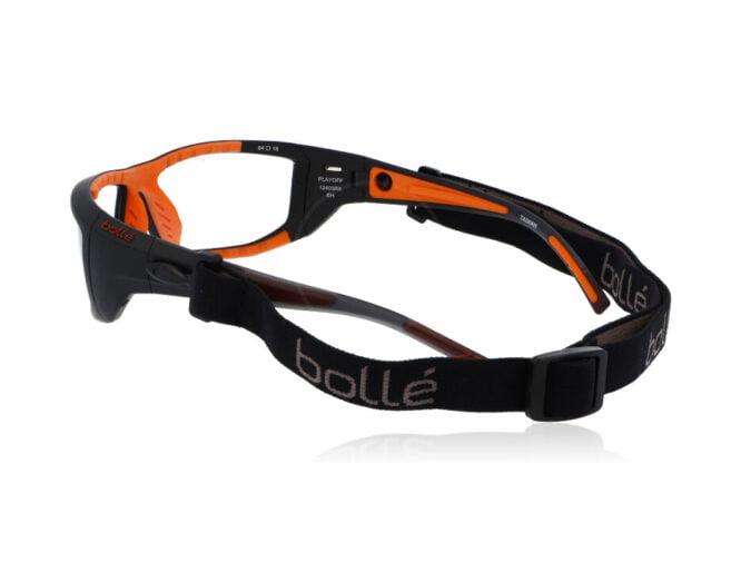 Bollé Playoff Black Orange | PADELBRIL | Mijnsportbrilshop.nl